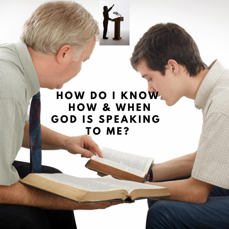How To Know When and How God Is Speaking To You - DIVINE DYNAMITES ...
