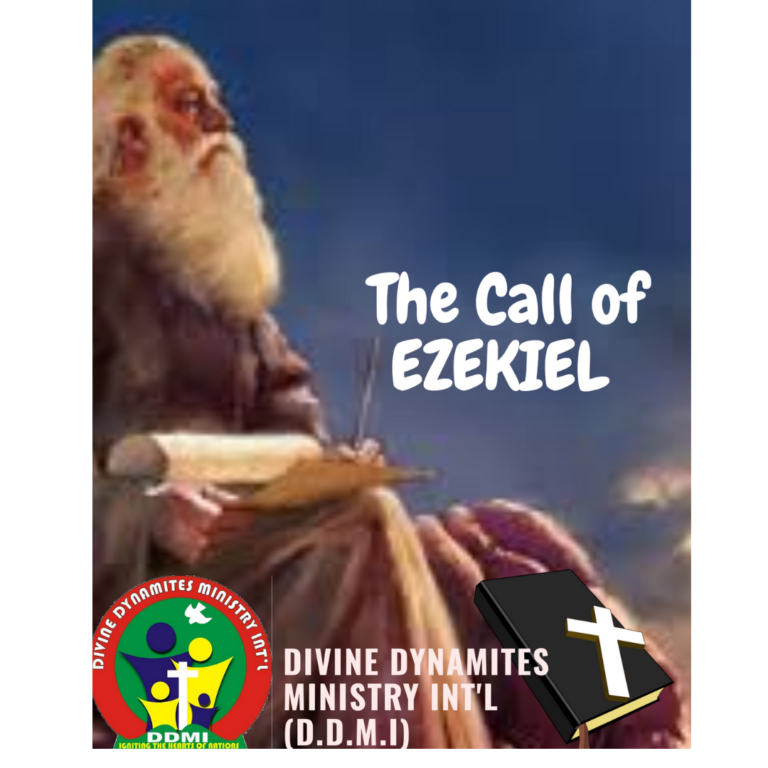 The Call of Prophet Ezekiel, What A Wonderful Encounter - DIVINE ...